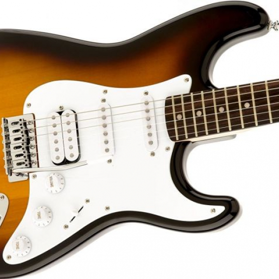 Squier Bullet Strat with Tremolo HSS Laurel Klavye Brown Sunburst ...